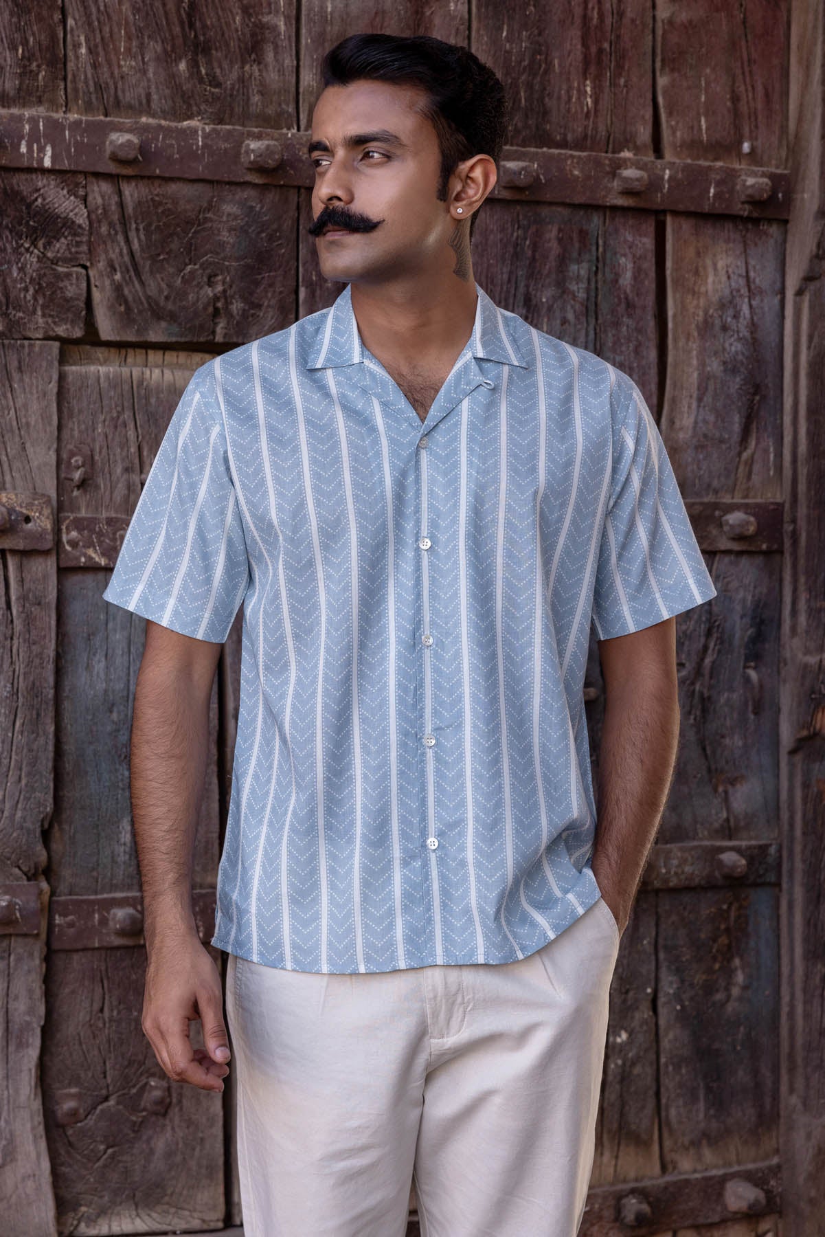 Harsh Resort Collar Shirt – Cottons Jaipur