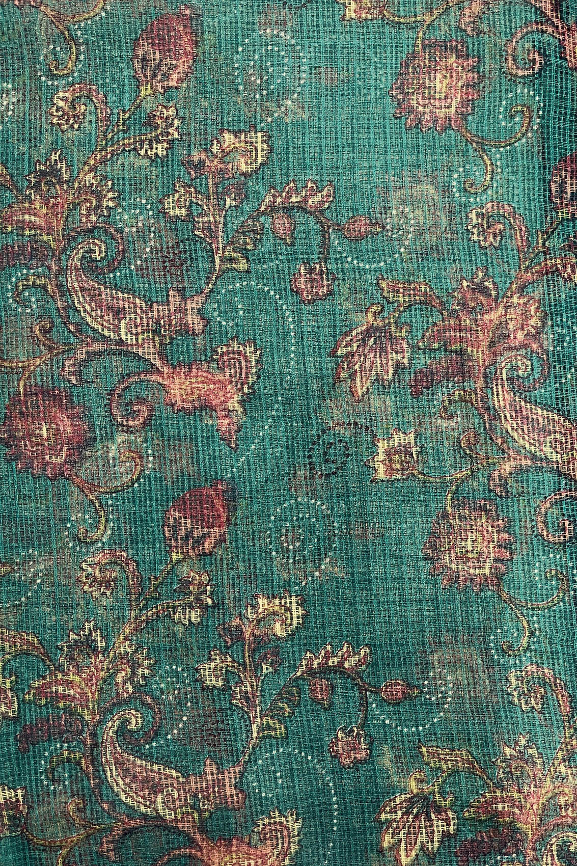 Dotted Paisley Doria Dupatta – Cottons Jaipur